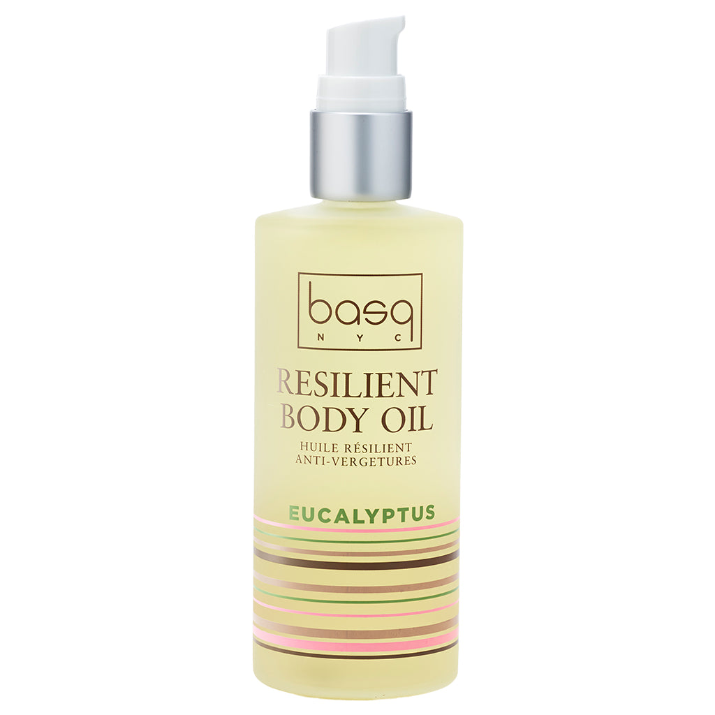 Basq NYC Resilient Body Stretch Mark Oil Eucalyptus | Apothecarie New York